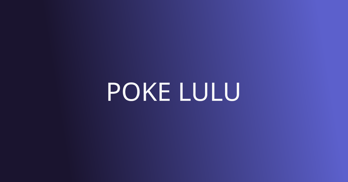 Order Authentic Hawaiian Online | POKE LULU - Pickup or Delivery Available